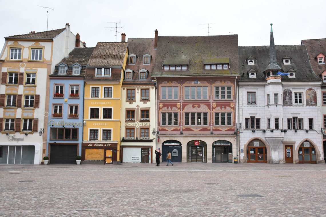 Centre ville de Mulhouse - Un couple en Vadrouille